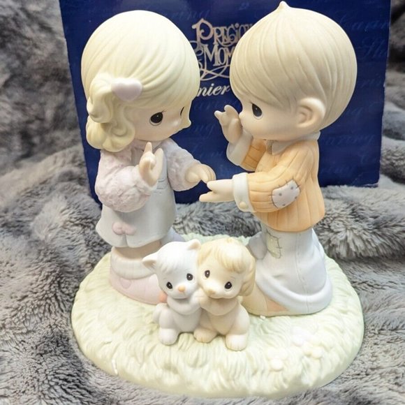 Precious Moments | Art | 204 Precious Moments Statue Actions Speak ...